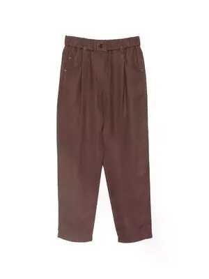 Brunello Cucinelli Straight-leg Trousers - Brown