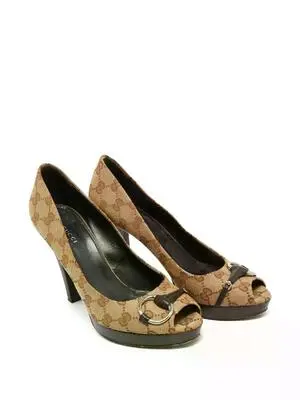 Gucci Horsebit Gg Supreme Pumps