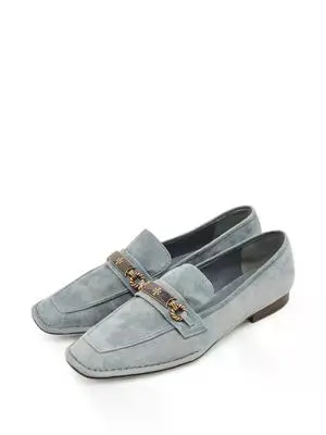 Tory Burch Perrine Suede Loafers