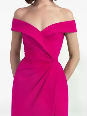 GEMY MAALOUF Off-the-shoulder Draped Dress