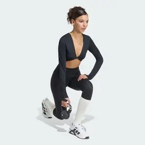 Adidas Primelift Workout Twist Reversible Long Sleeve