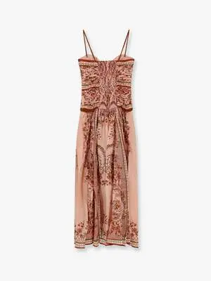 Zimmermann Aster Scarf Silk Dress