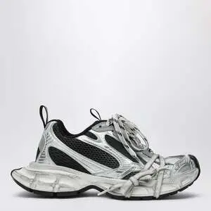 Balenciaga 3xl Sneakers In Grey And White - Black