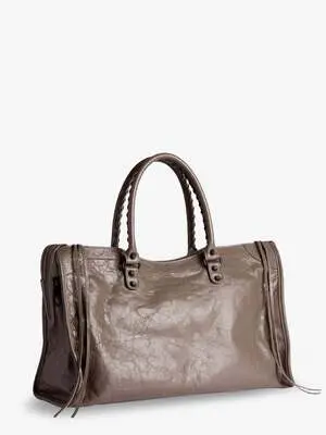 Balenciaga Le City Bag L Leather Handbag