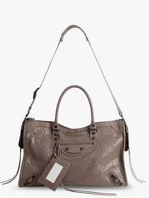 Balenciaga Le City Bag L Leather Handbag
