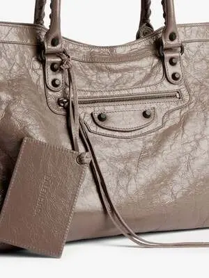 Balenciaga Le City Bag L Leather Handbag