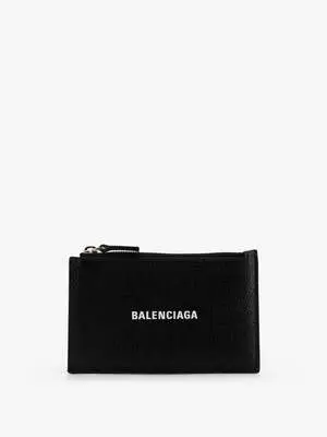 Balenciaga Leather Card Holder - Multicolor