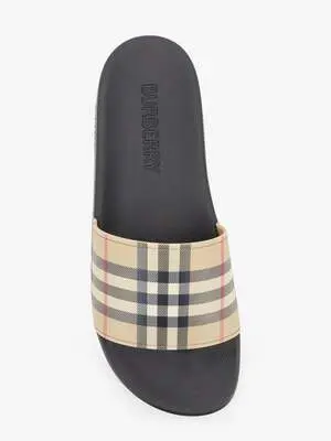 Burberry Sandals With Check Pattern