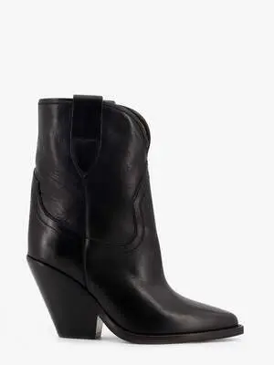 Isabel Marant Étoile Leyane Leather Boots - Black