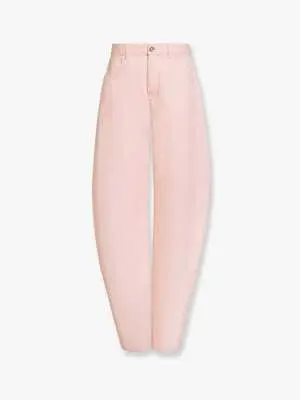 Alaïa ALAIA Barrel Fit Denim Trousers Multicolor