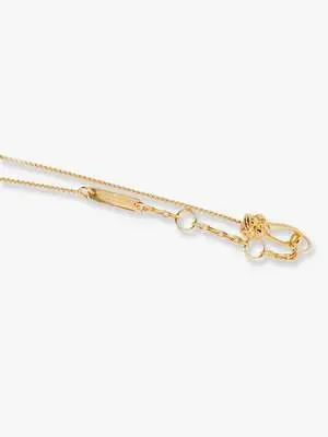 Bottega Veneta Brass Necklace