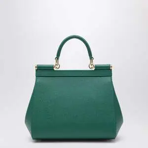 Dolce & Gabbana Medium Sicily Top Handle Bag - Green