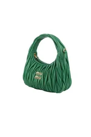 Miu Miu Quilted Leather Shoulder Bag - Multicolor
