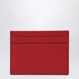 Dolce & Gabbana Leather Card Holder With Dg Logo