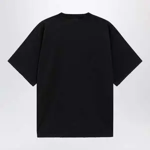 Balenciaga Cotton Oversized T-shirt With Logo Print