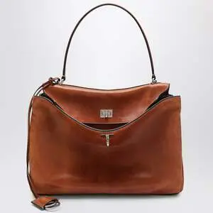 Balenciaga Rodeo Medium Lambskin Bag - Brown