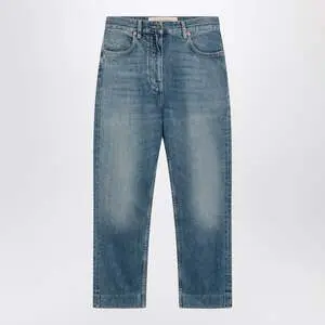 Valentino Garavani Contrast Stitching Jeans For Women