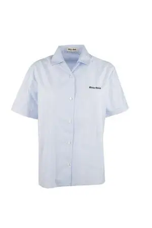 Miu Miu Gingham Shirt - Multicolor