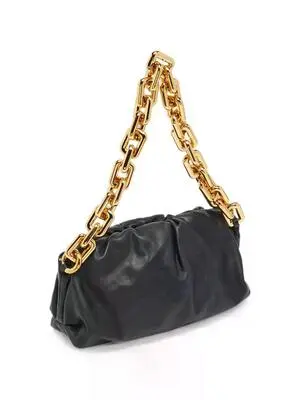 Bottega Veneta The Chain Pouch Leather Clutch Bag