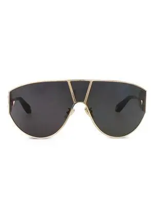 Roberto Cavalli Geometric Frame Sunglasses - Black