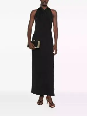 Another Tomorrow Sleeveless Maxi Dress
