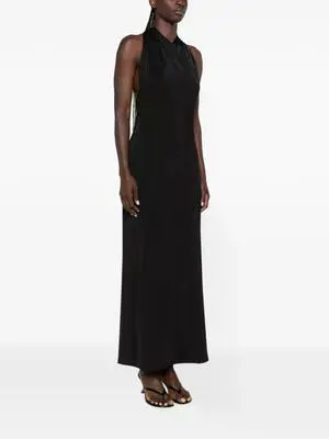 Another Tomorrow Sleeveless Maxi Dress
