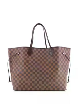 LOUIS VUITTON Damier Gm Tote Bag - Brown
