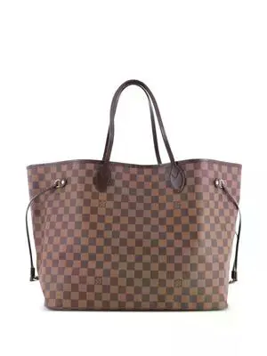 LOUIS VUITTON Damier Gm Tote Bag - Brown