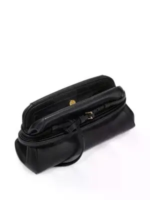 Moschino Clutch Bag With Belt Detail - Black
