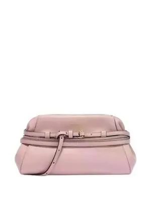 Moschino Belt Detail Clutch Bag - Pink