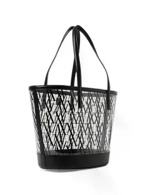 Armani Exchange Logo Print Shoulder Bag