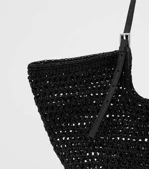 ALLSAINTS Crochet Ara East-west Tote Bag