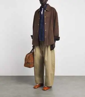 AMI Paris Suede Overshirt
