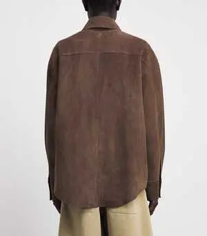 AMI Paris Suede Overshirt