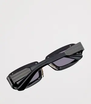 JACQUES MARIE MAGE Titanium Ryder Sunglasses