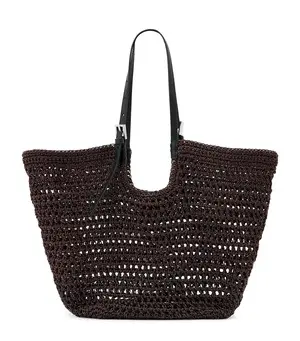 ALLSAINTS Crochet Tote Bag - Red