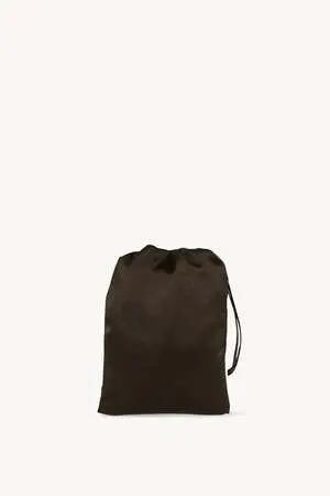 THE ROW Ray Pouch - Dark Brown