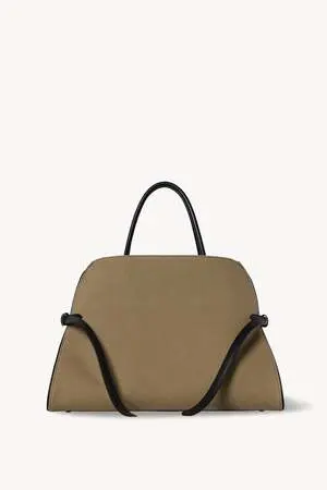 THE ROW Margaux 15 Ceinture Bag - Fango / Black