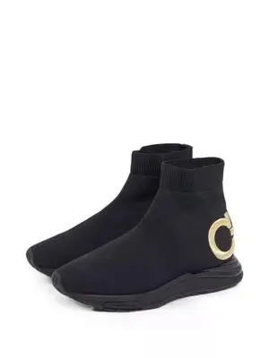 FERRAGAMO Gardena Gancini High-top Sneakers