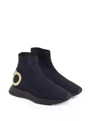 FERRAGAMO Gardena Gancini High-top Sneakers