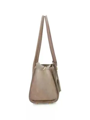 FERRAGAMO Studio Soft East West Bag In Hammered Calfskin