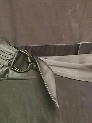 Brunello Cucinelli Belted Jersey Mini Dress