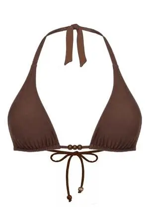 NICHOLAS Shelli Bikini Top - Espresso