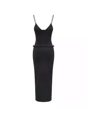 OCCLEUS Bailey V-neck Midi Dress