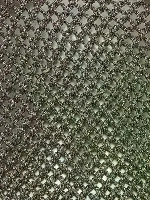 Valentino Garavani Metallic Crochet Knit Sweater