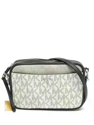 Michael Kors Silver Tone Cross Body Bags