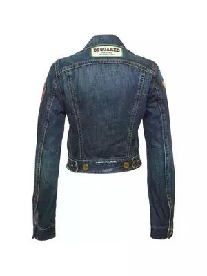 Dsquared2 Embroidered Denim Jacket