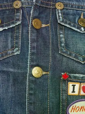 Dsquared2 Embroidered Denim Jacket