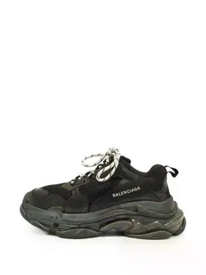 Balenciaga Triple S Mesh Sneakers - Black