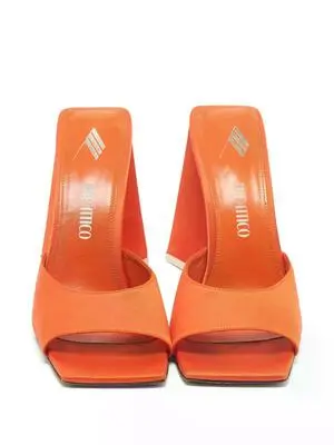 Attico Luz Square-toe Mules